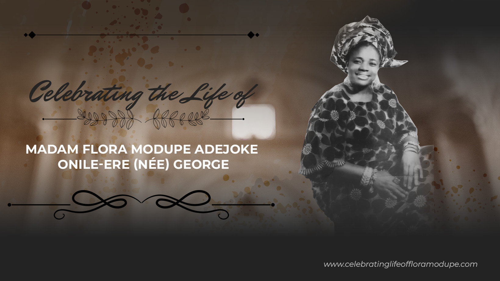 Celebrating the Life of Madam Flora Modupe – In Memory of Madam Flora ...